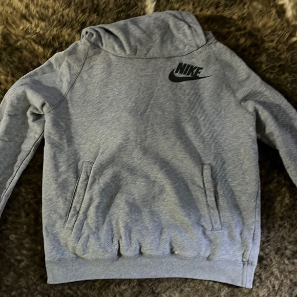 Nike | Tops | Nike Cowl Neck Hoodie | Poshmark
